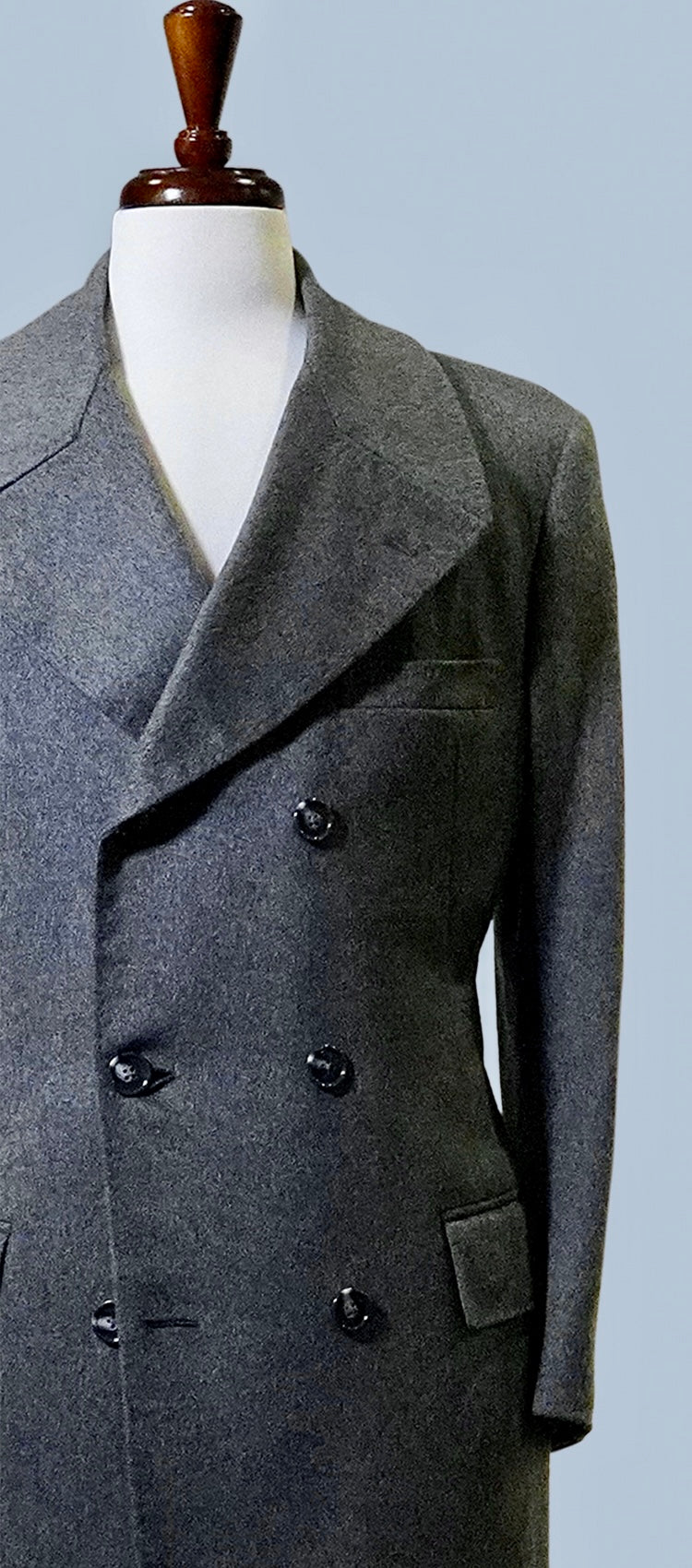 City Grey Overcoat – Christopher Korey Collective