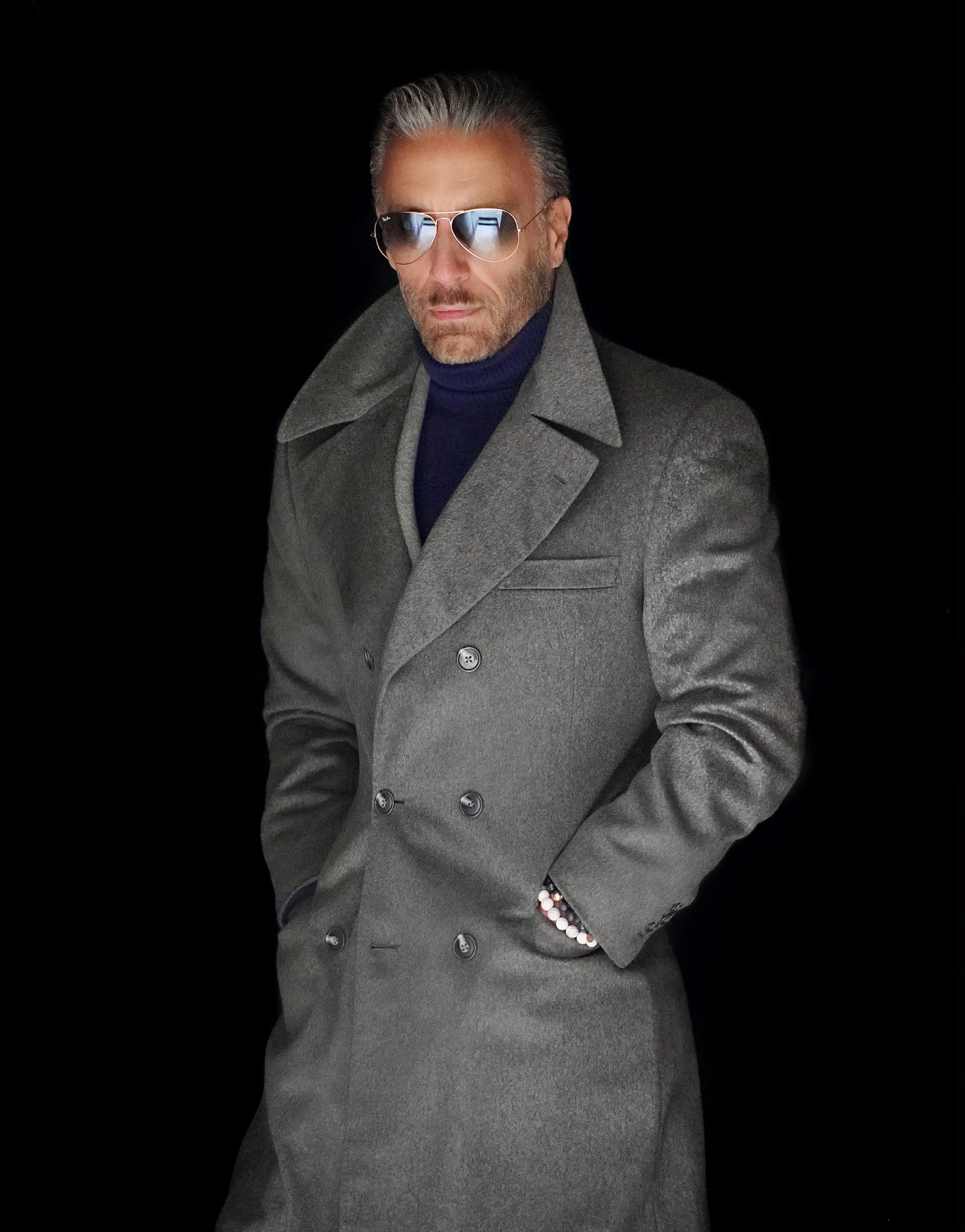 City Grey Overcoat – Christopher Korey Collective