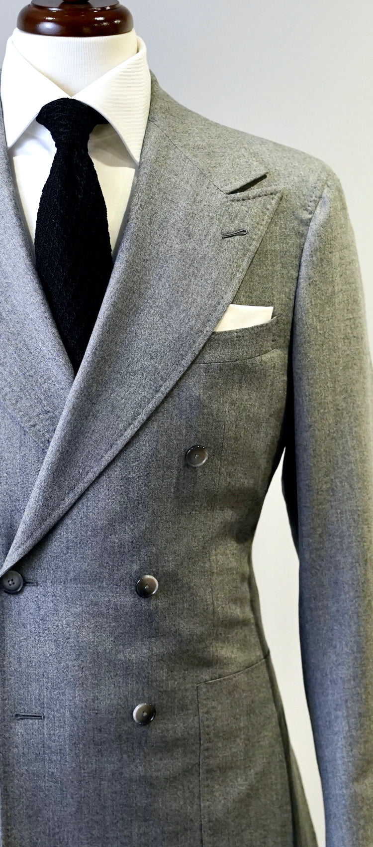 Light Grey Flannel Suit – Christopher Korey Collective